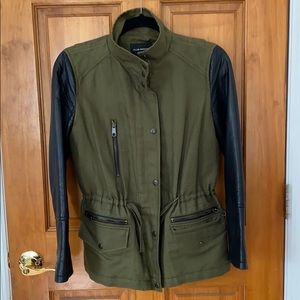 Club Monaco Jackets & Coats | Speckled Utility Jacket | Poshmark